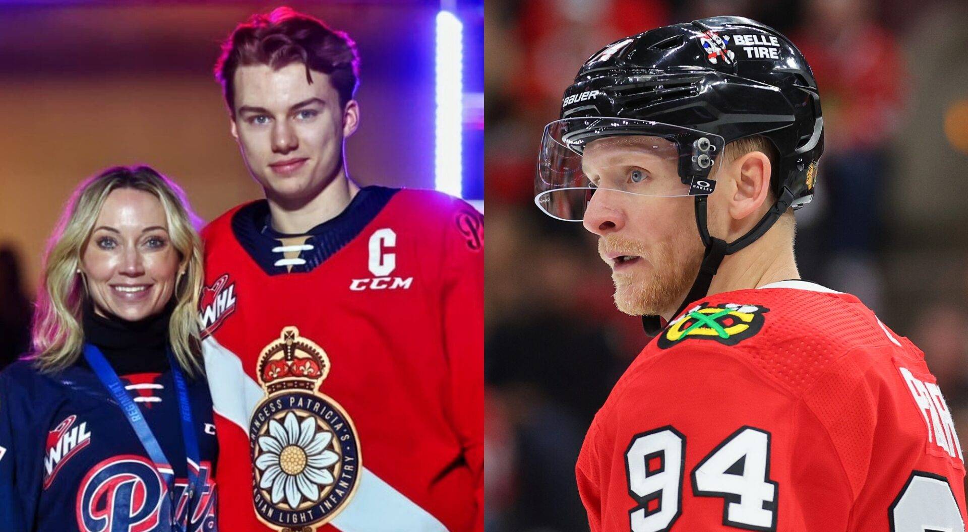 Connor Bedard Mother Melanie Bedard and Corey Perry Relation, Did Corey ...