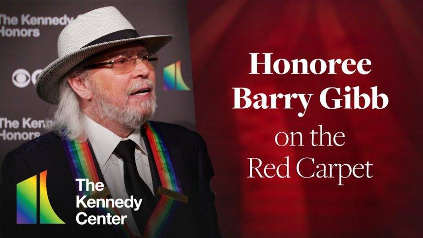Barry Gibb Kennedy Center Honors, How Old Is Barry Gibb? Barry Gibb Net ...