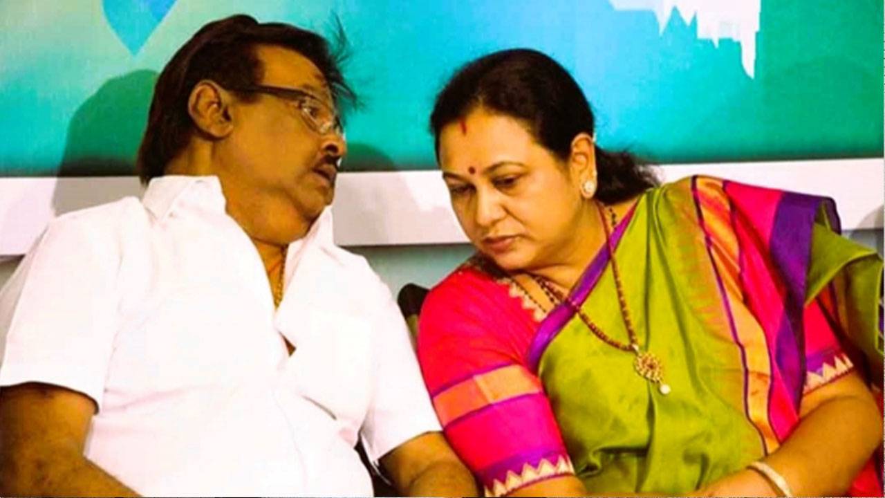 Premalatha Vijayakanth Wikipedia, Vijayakanth Marriage and Family Photos, Vijayakanth Net Worth ...