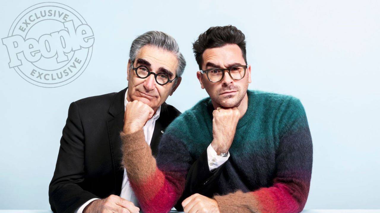 Eugene Levy Son At Walk of Fame Ceremony: Eugene Levy and Dan Levy's ...