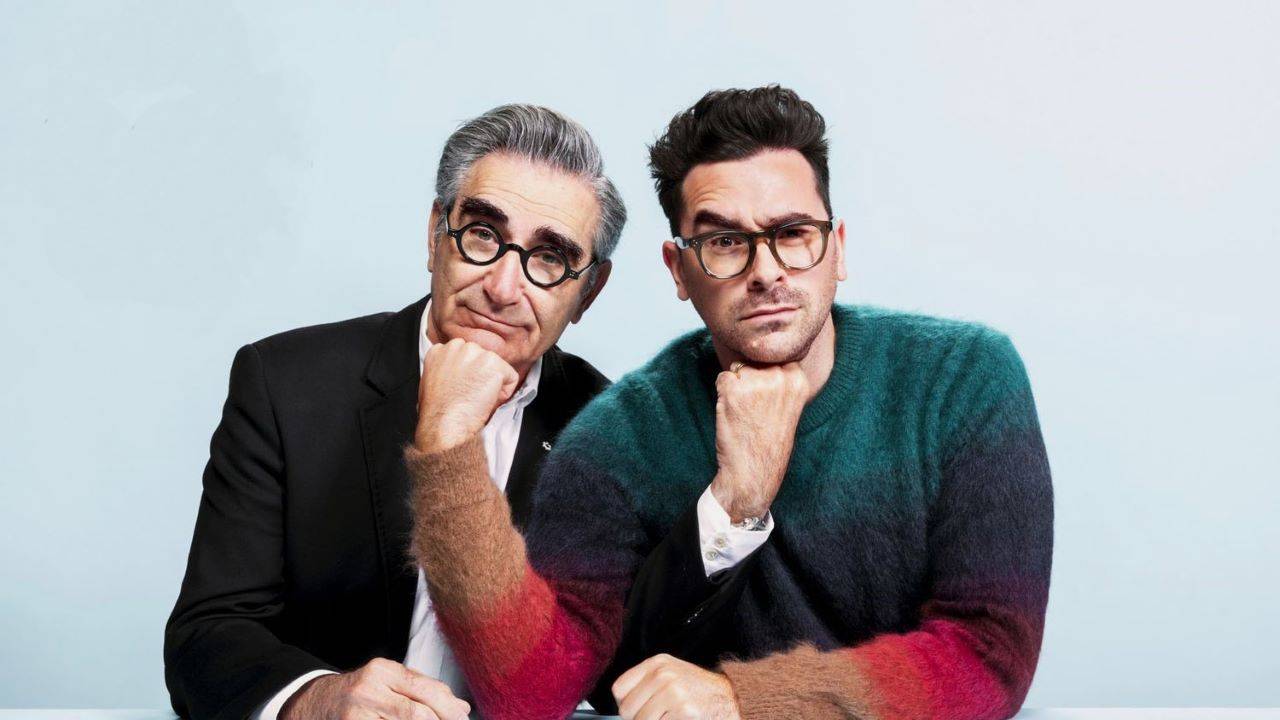 Eugene Levy Son At Walk of Fame Ceremony: Eugene Levy and Dan Levy's ...